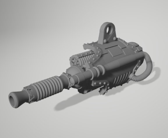 Archivo STL Mini Robot Imperial Thunder Gun・Objeto imprimible en 3D ...