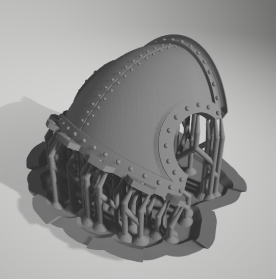 3D file Mini Imperial Robot Alternate Shoulder Plates・3D printer design ...