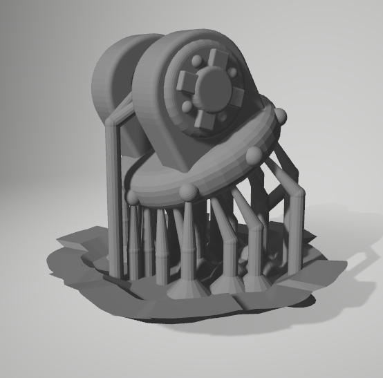 STL file Mini Imperial Robot Thunder Gun・3D printable model to download ...