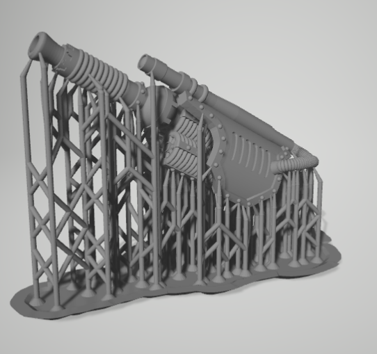 STL file Mini Imperial Robot Thunder Gun・3D printable model to download ...