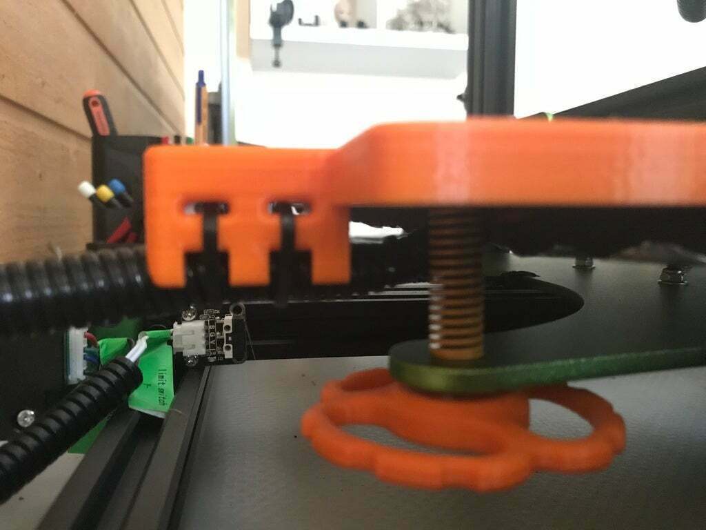 Free STL file Tevo Tornado heating platter cable support・Design to ...