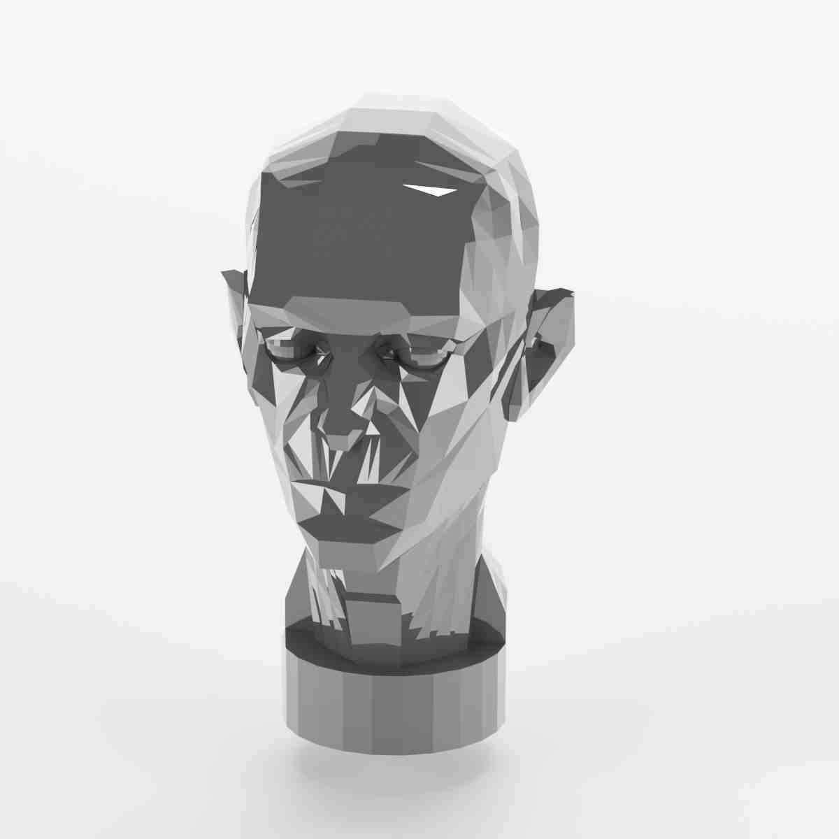 OBJ file sculpture・3D printable design to download・Cults