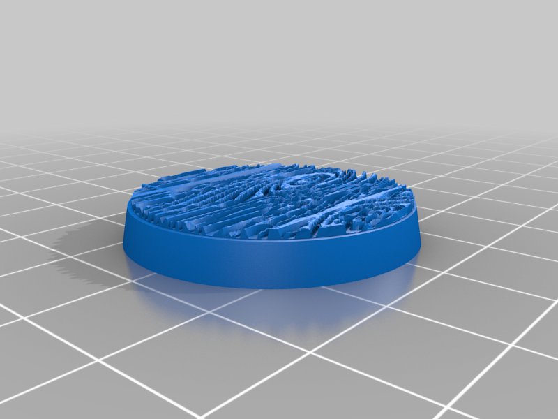 Free STL file Wooden Effect Round Bases for Warhammer・3D print design ...