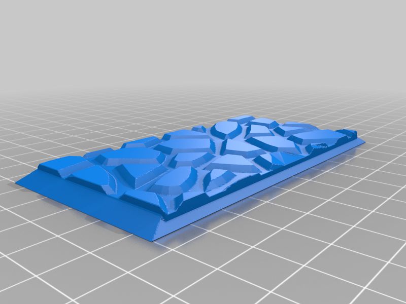 Free STL file Wall Top Effect Square Bases for Warhammer・Template to ...