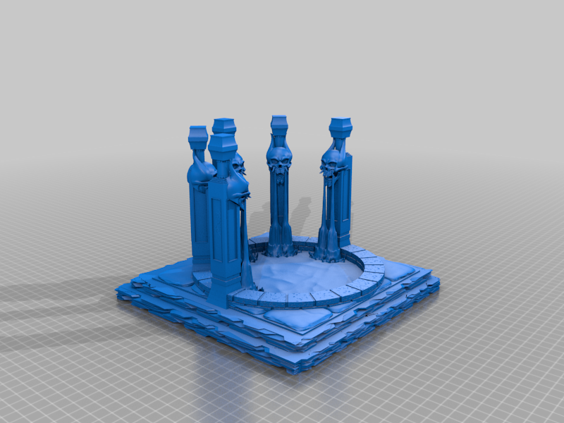 Free STL file Dark Elf Vortex Pool for Warhammer・3D print design to ...