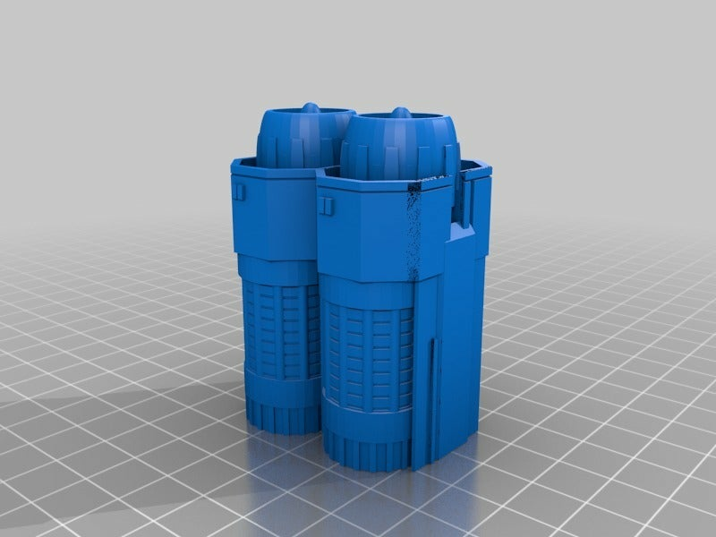 Free STL file Raptyr Class Bomber (30k/40k Proxy) 🚢・3D printing design ...