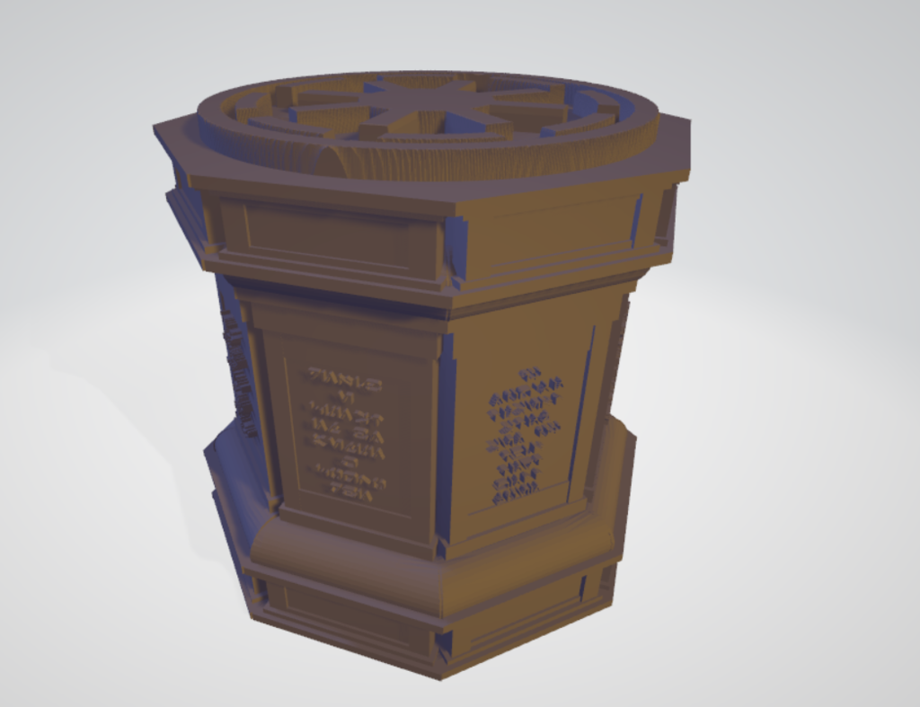 Free STL file Galactic Plinth for Star Wars Statue・Model to download ...