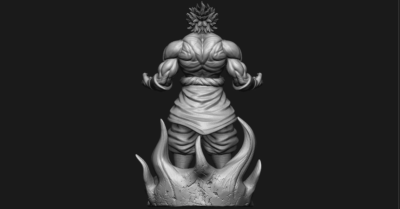 Free STL file Dragon Ball - Broly・3D printer model to download・Cults