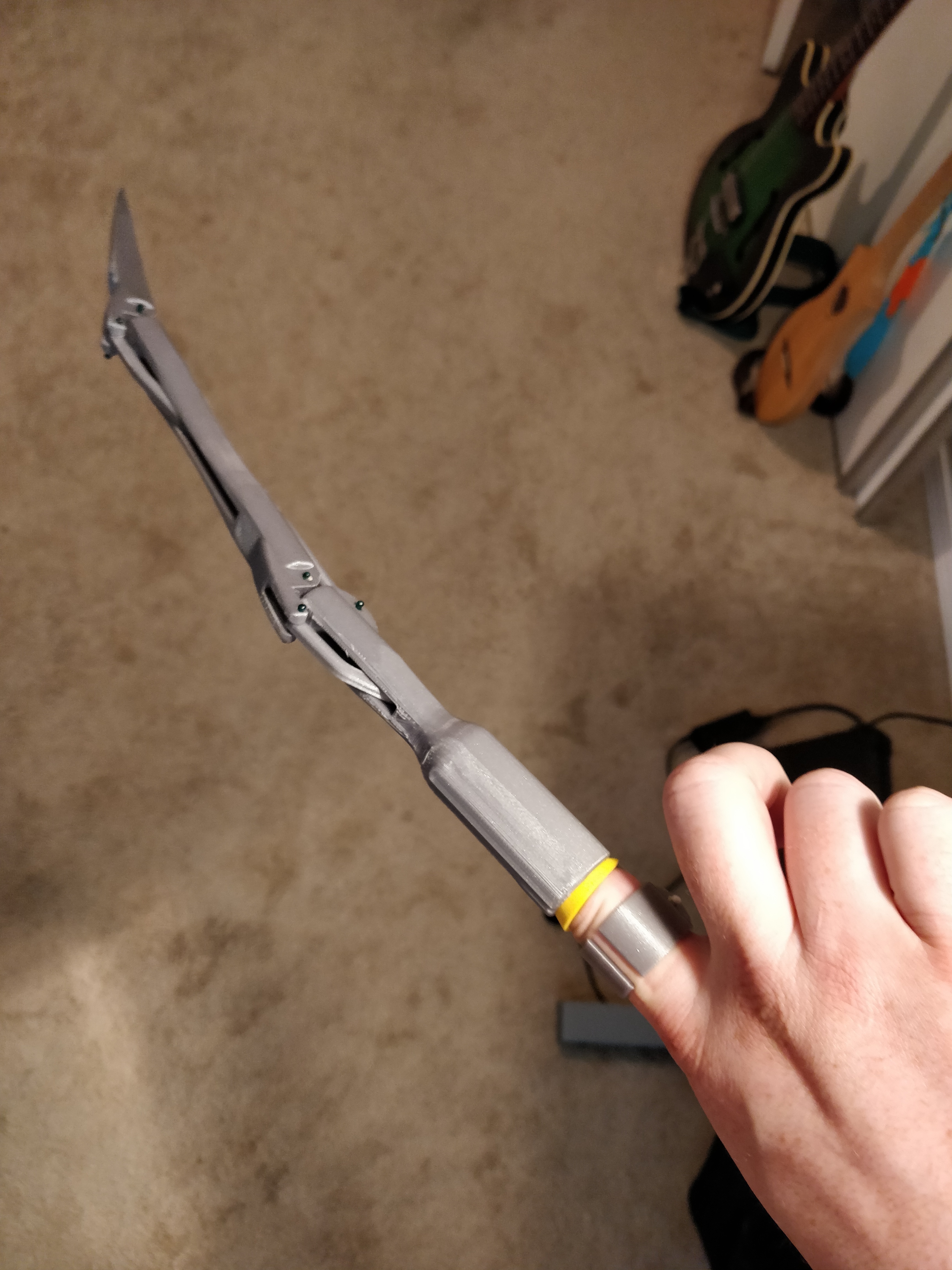 3D print Skelington Articulated Finger Extensions 35cm • made with ...