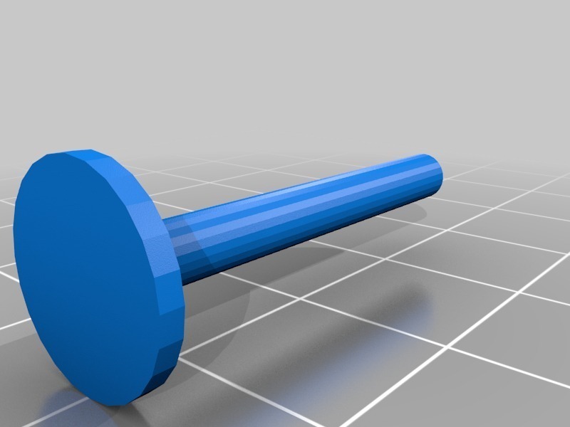 Archivo 3D gratis Pin para "microhexápodo impreso・Objeto para impresora 3D para descargar・Cults