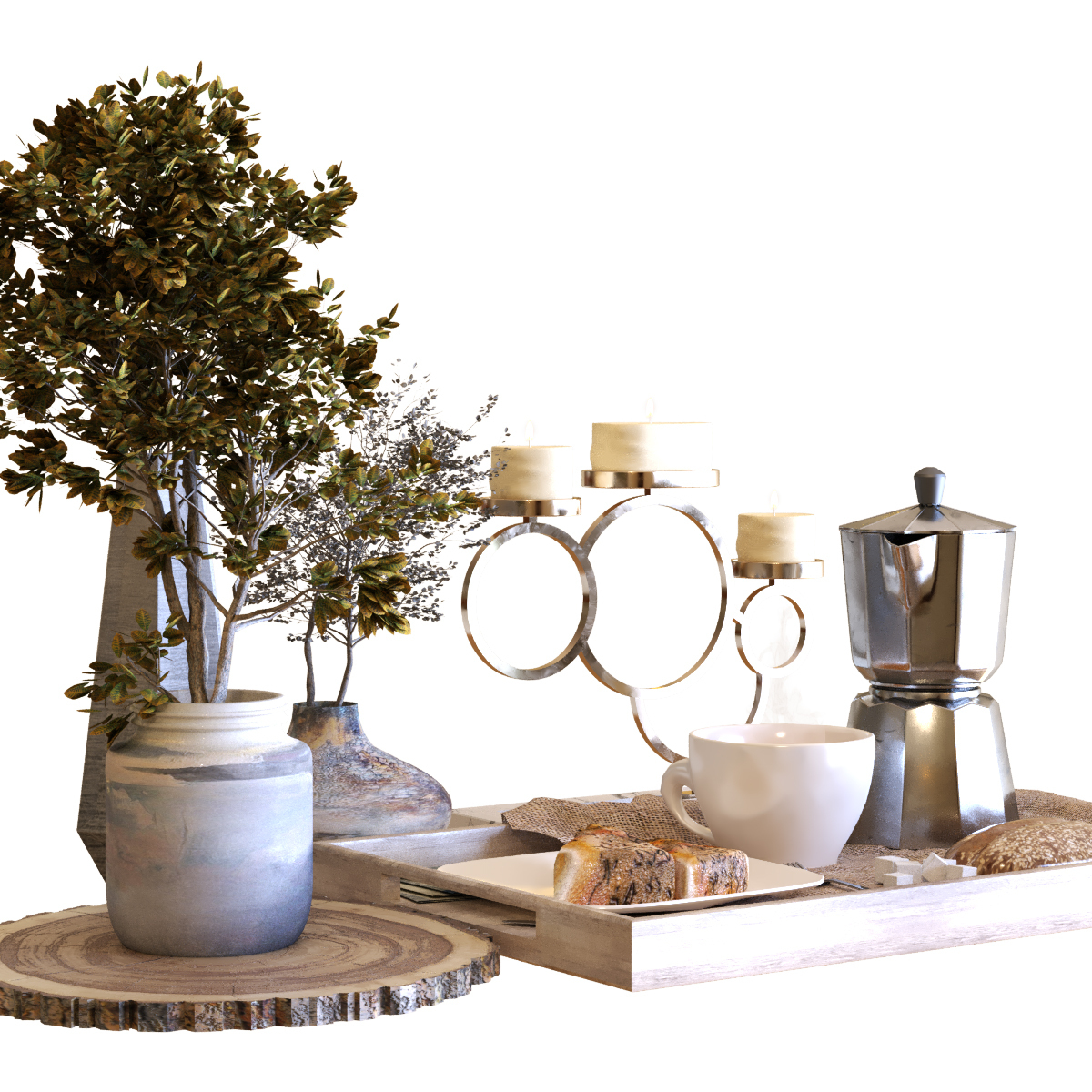 3D file breakfast table 004 🪵・3D printable design to download・Cults