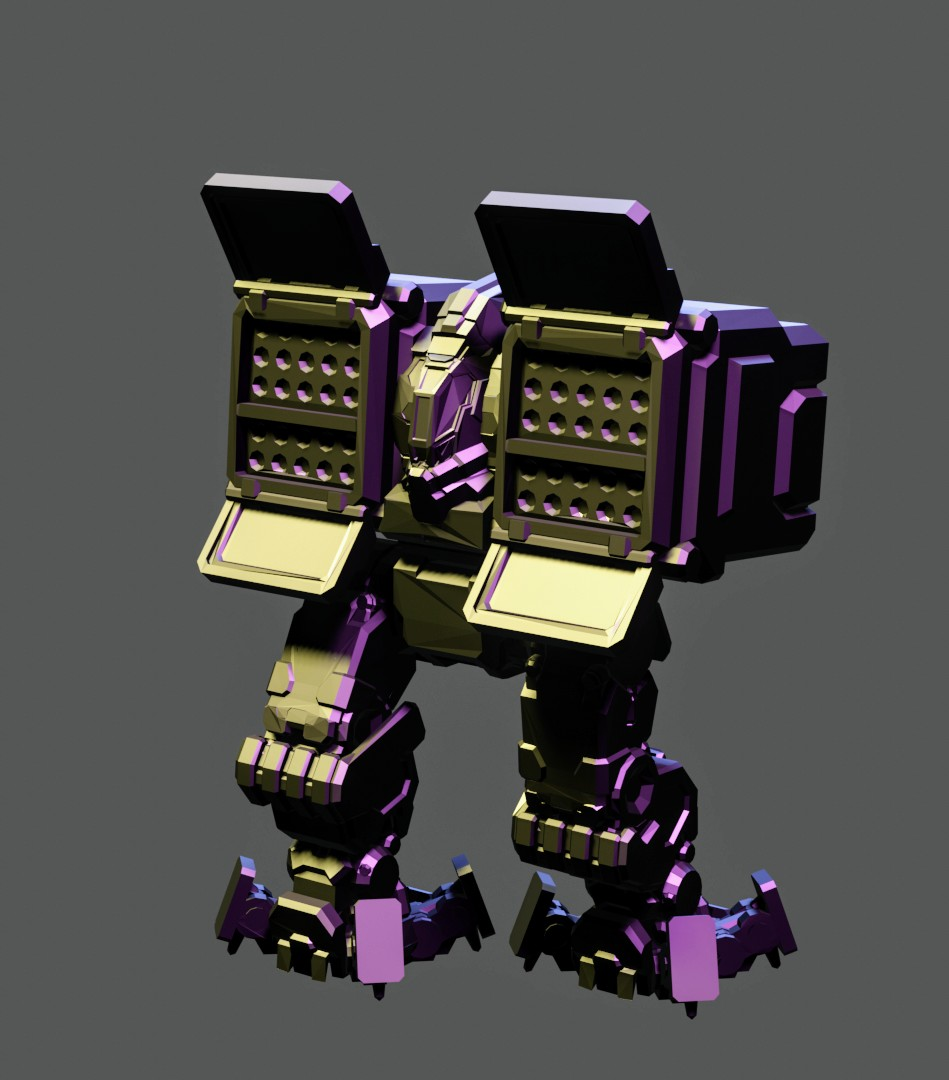 Free STL file English Bowman Mech 🎲・3D printer model to download・Cults
