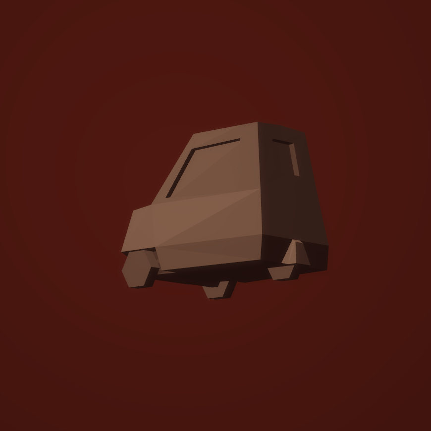 Файл STL Peel P50 - Low poly Microcar・Шаблон для 3D-печати для загрузки ...