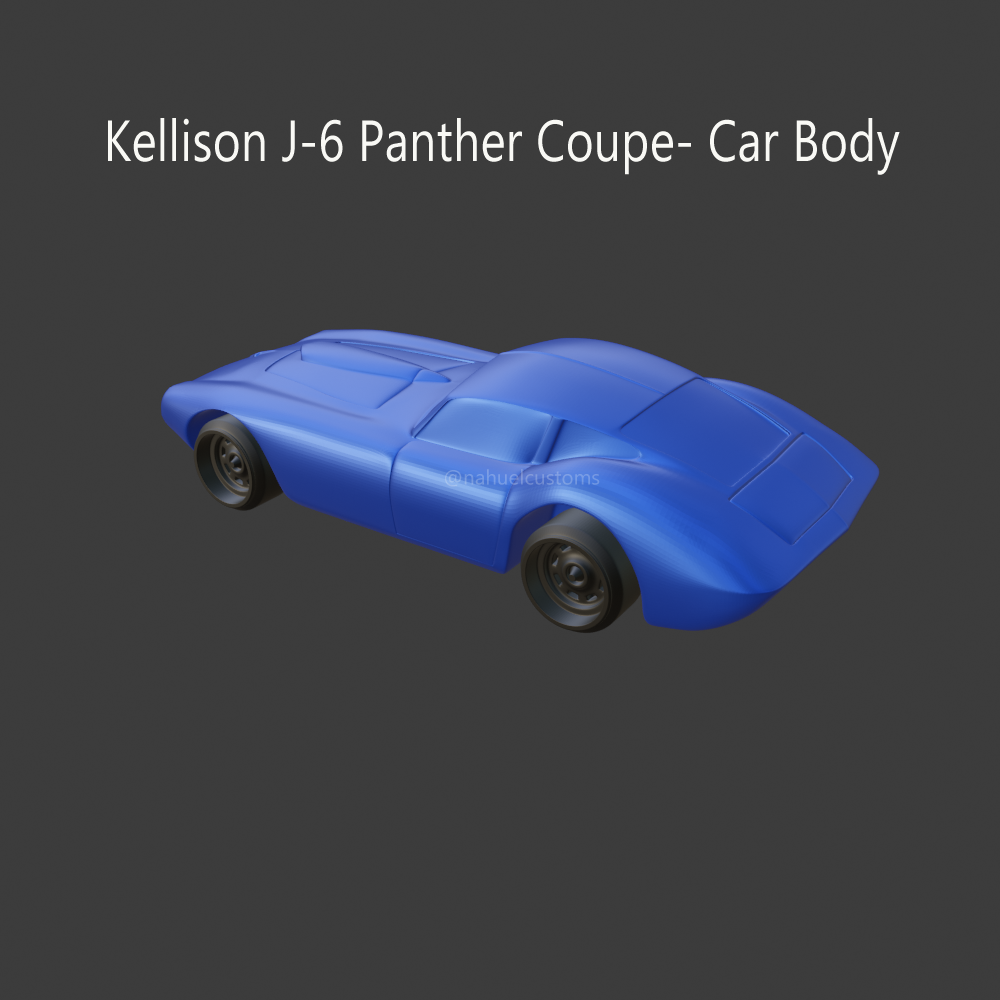 STL file Kellison J-6 Panther Coupe・Model to download and 3D print・Cults