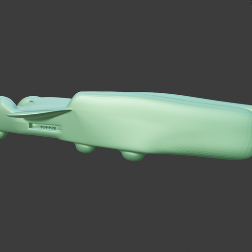 Download 3D printer designs Mercedes Benz T80 - Record Car ・ Cults