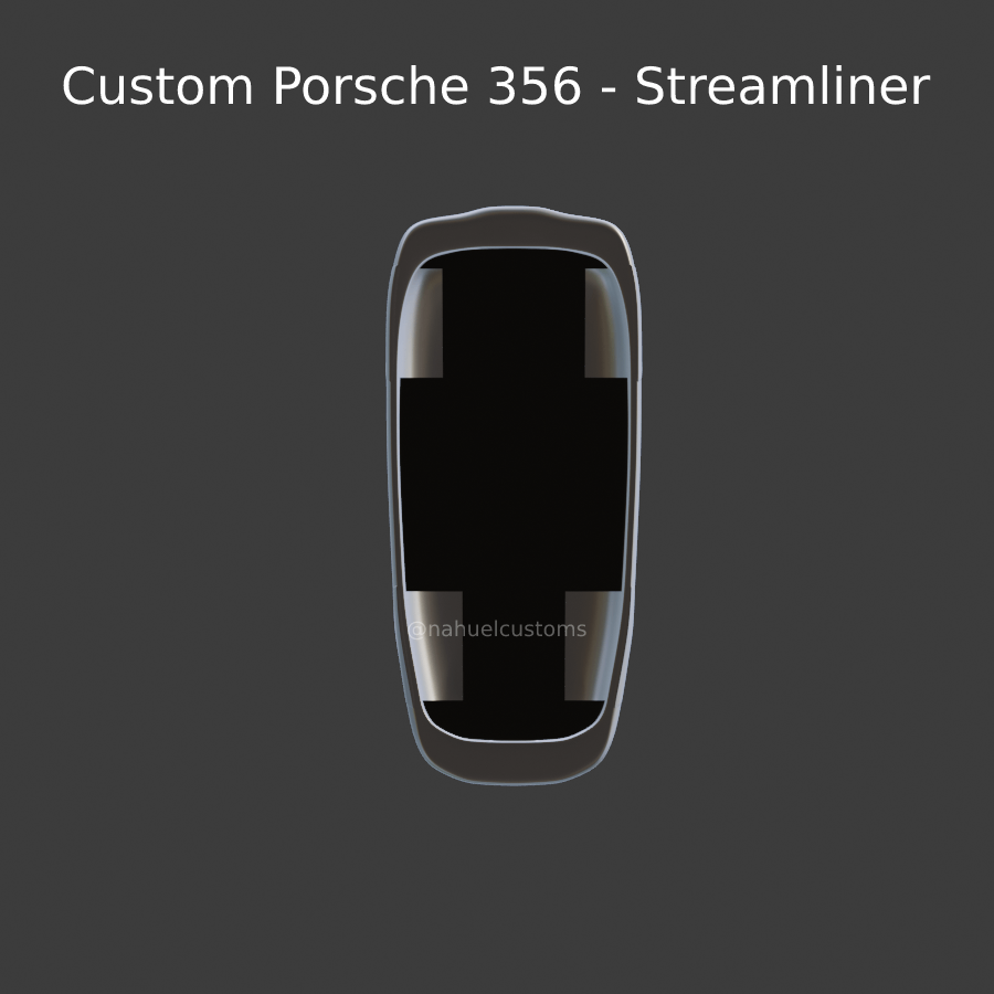 STL file Custom Porsche 356 - Streamliner・3D printer design to download ...