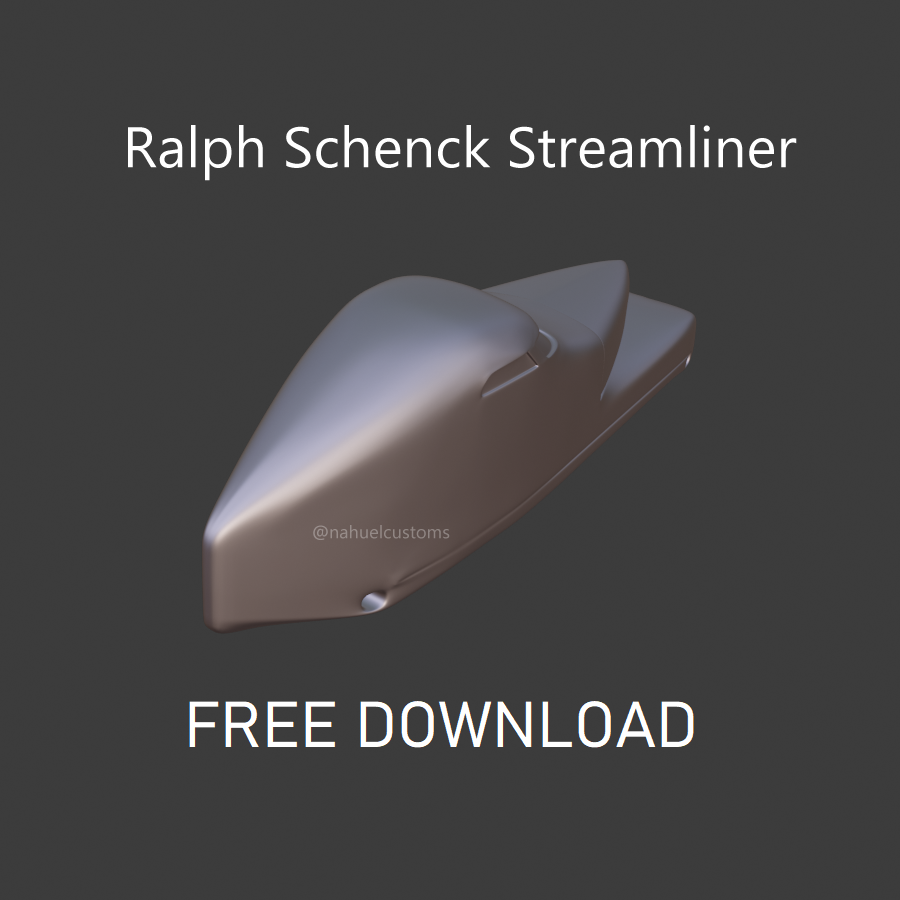 Free STL file Ralph Schenck Streamliner 🚗・3D printer design to download ...
