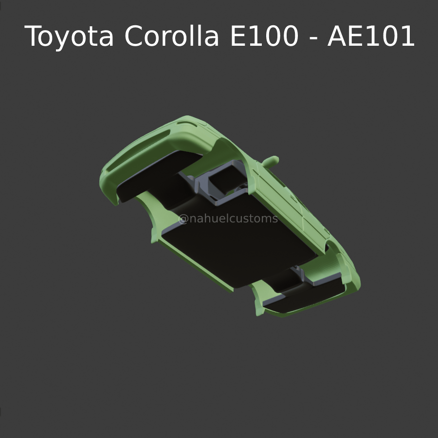 STL file Toyota Corolla E100 - AE101 - AE102・3D printing model to ...