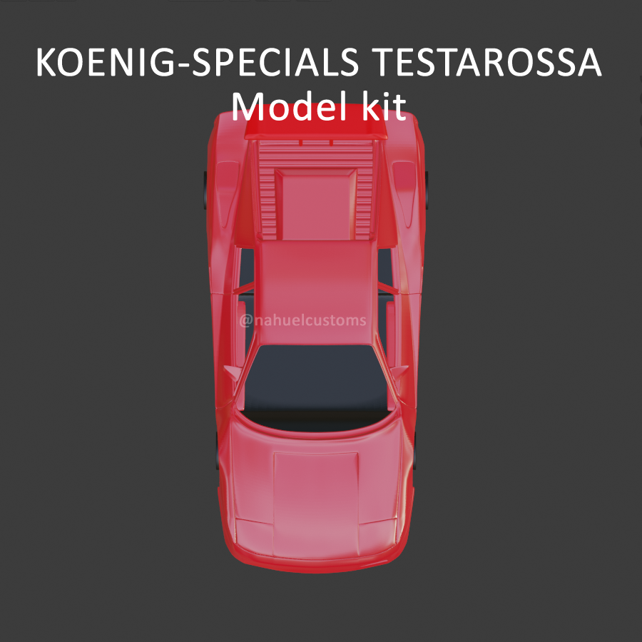 STL file TESTAROSSA KOENIG SPECIALS - Model kit・3D printer design to ...