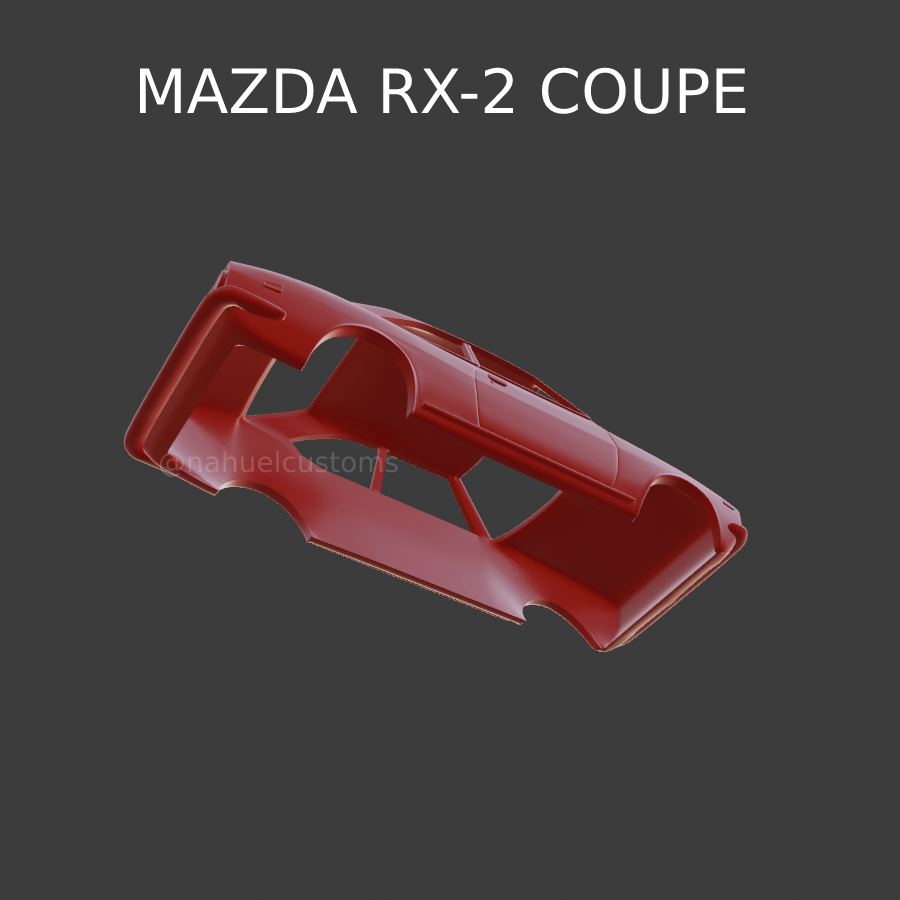 STL file Mazda RX-2 Coupe - RX2 -- Car body 🚗・3D printing model to ...