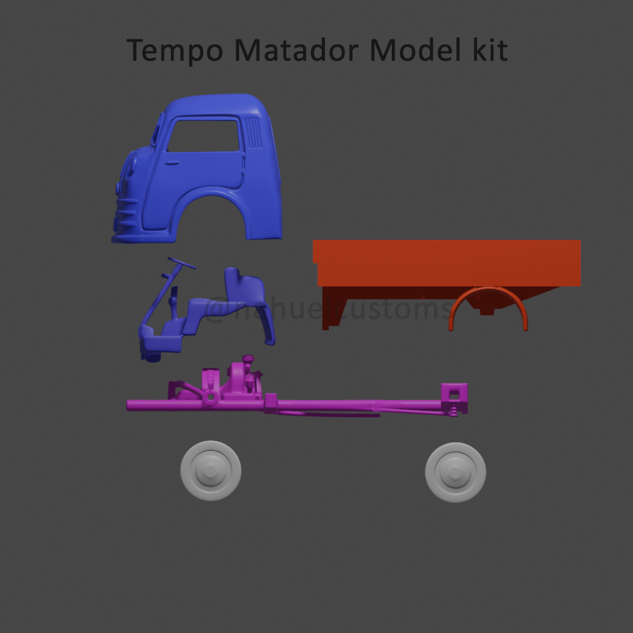 STL file Tempo Matador Model kit・3D printable model to download・Cults
