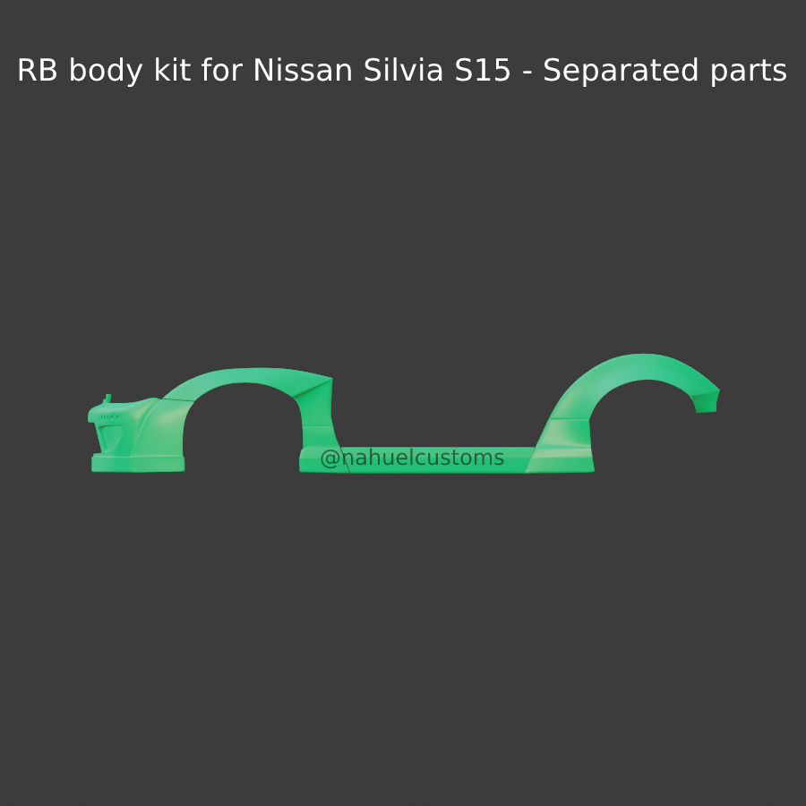 STL File RB Body Kit For Nissan Silvia S15 ?・Template To, 59% OFF