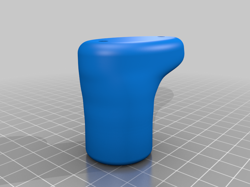 Free 3D file Broomball Stick End Cap・3D printer model to download・Cults