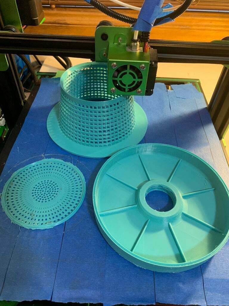 Free STL file Pool Skimmer Basket 🎱・3D printing template to download・Cults
