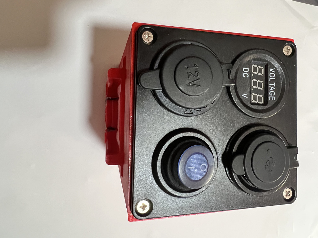 Free 3D file Red Box Ozito Charger Block 📦・Object to download and to 3D ...