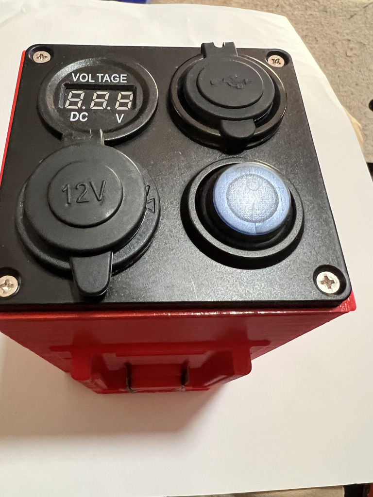 Free 3D file Red Box Ozito Charger Block 📦・Object to download and to 3D ...