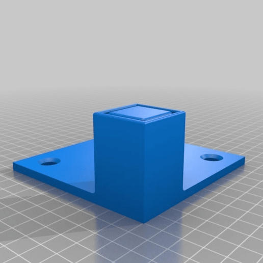 Download free STL file 25mm Square steel tube joiners and mounts • 3D ...