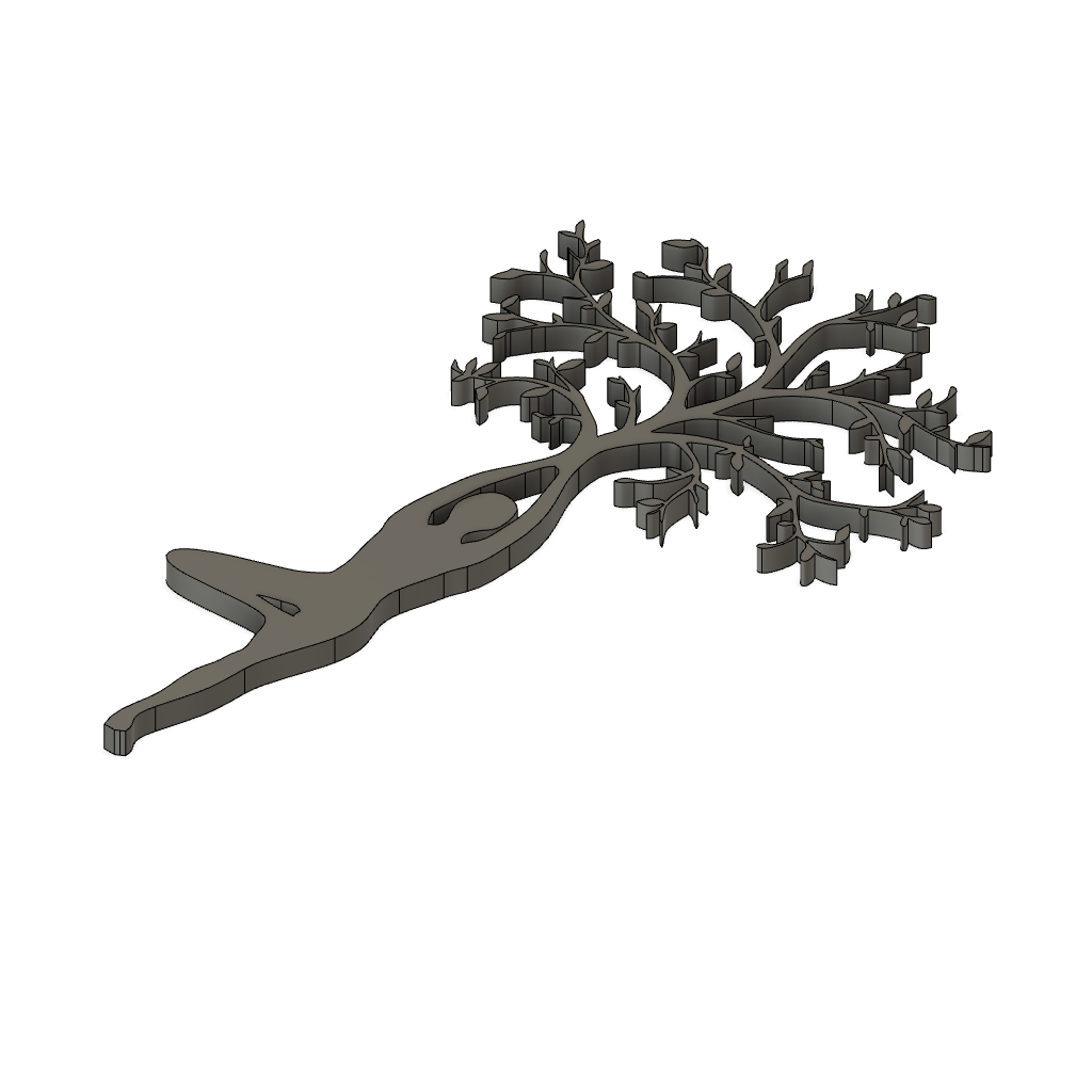 Yoga Art Tree