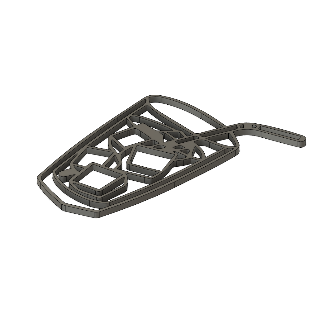 3D file Ice Cup 2D Decor・3D print design to download・Cults