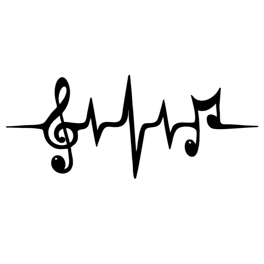 STL file Music Notes 2D Wall Decor・3D printing model to download・Cults