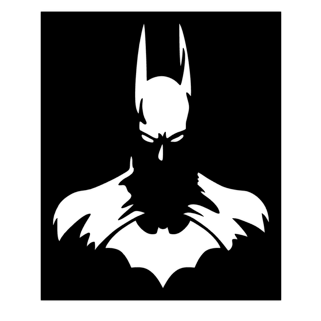 3D file Batman Mural Art 2D・3D printer design to download・Cults