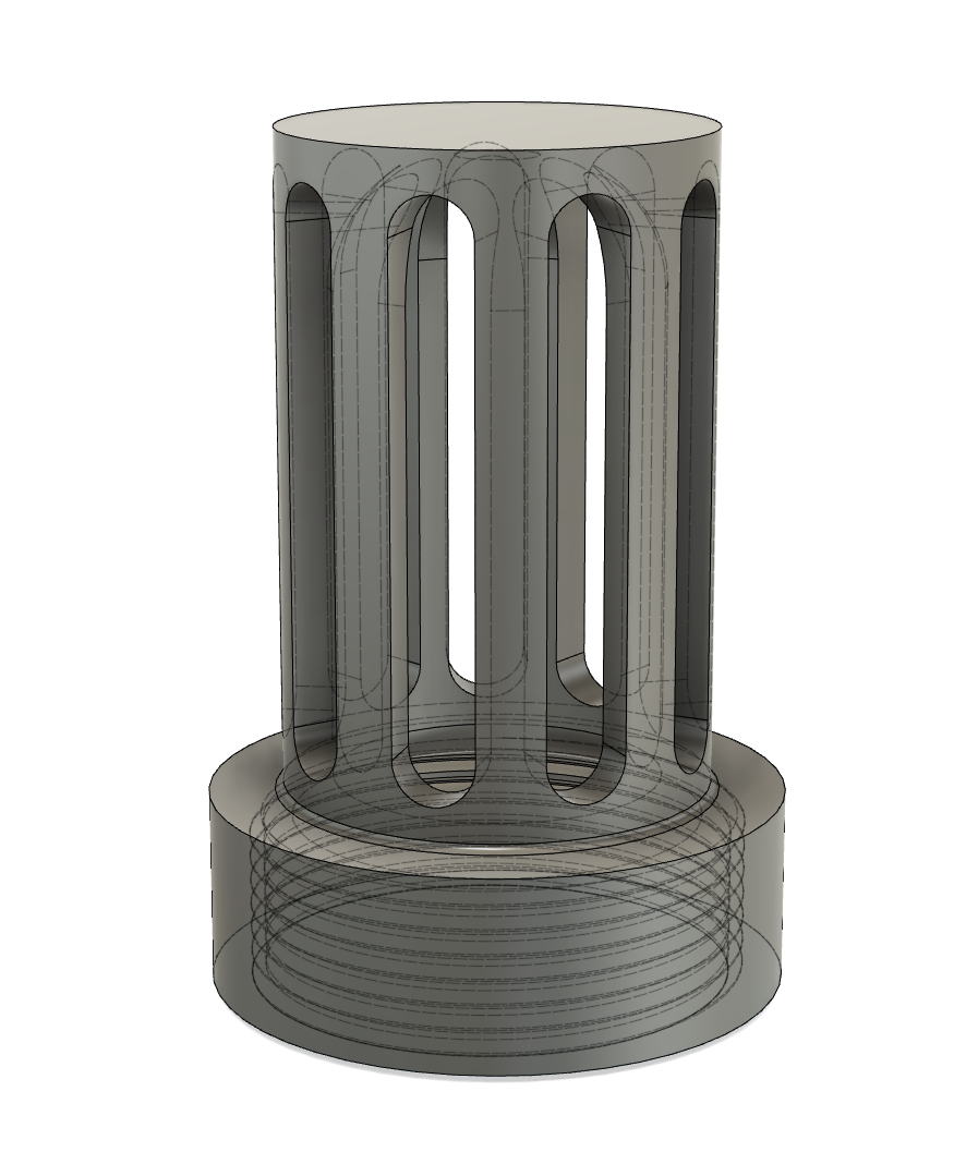 Free STL file Basic filter adaptor for using Lay-Z-Spa filters on your ...