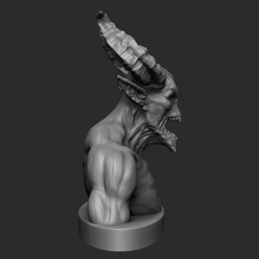 Download OBJ file Demon - 3D printing ready • Object to 3D print ・ Cults