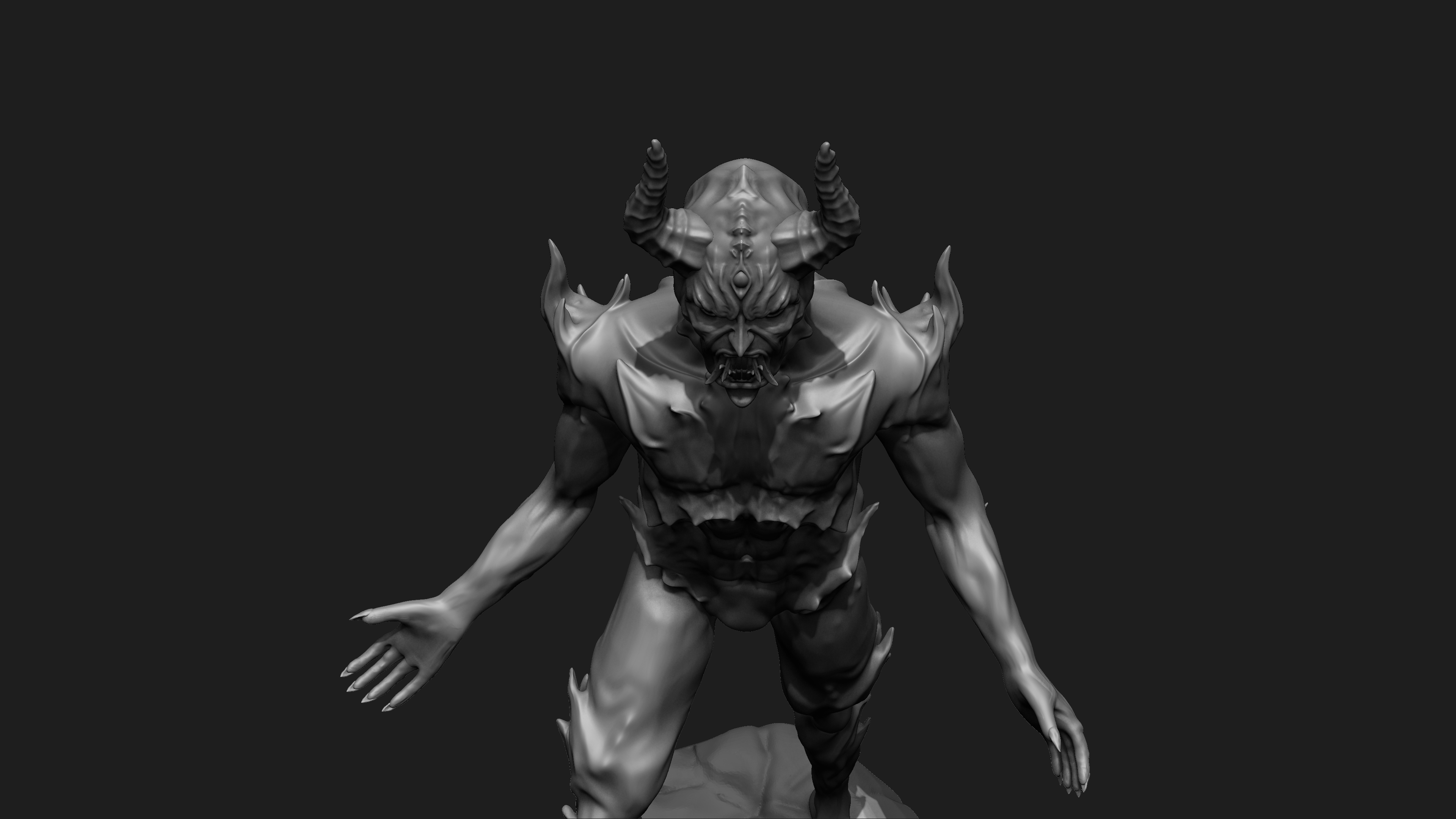 STL file Demon - 3D printing ready・3D printable design to download・Cults