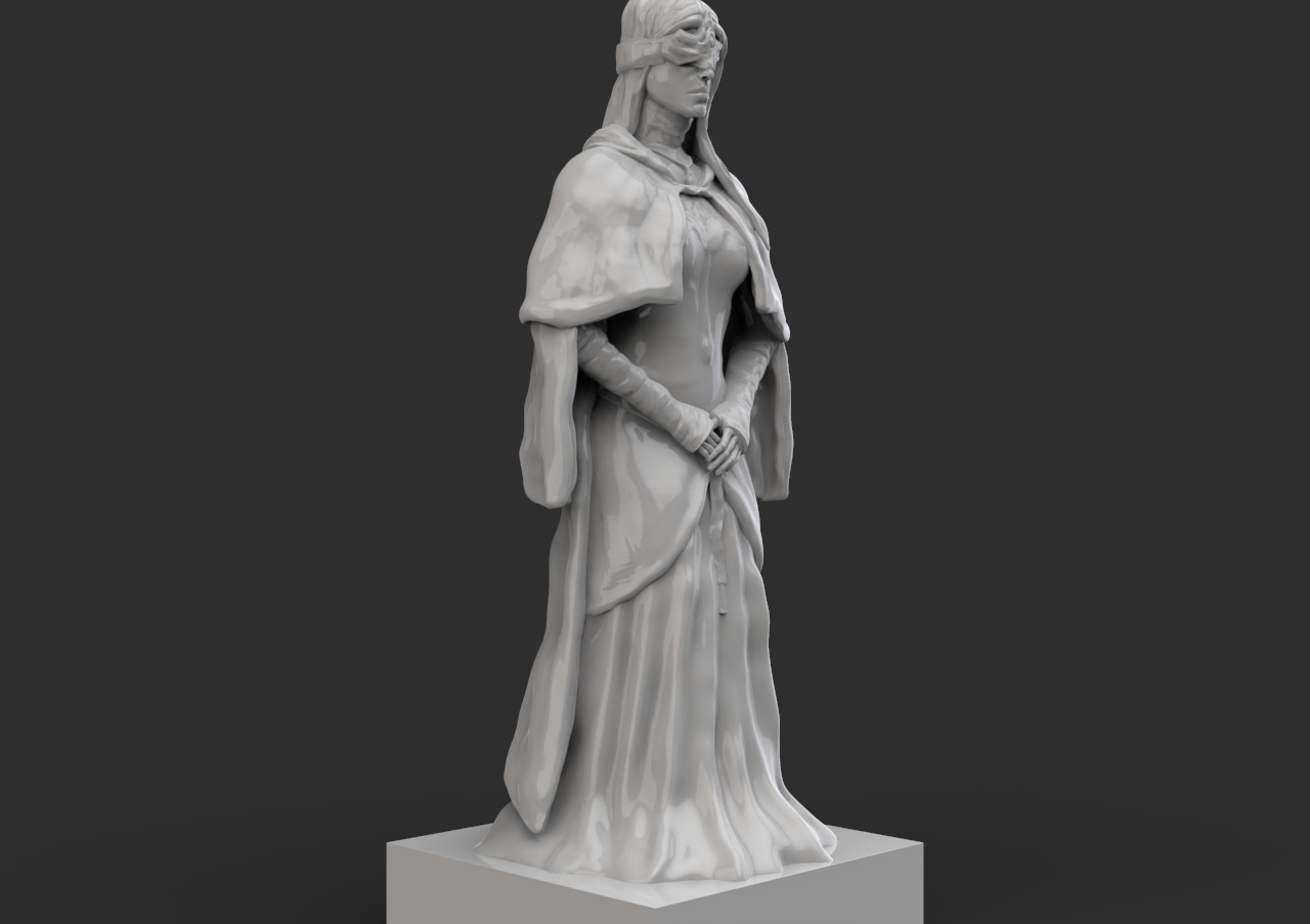 STL file Dark Souls Fire Keeper 🔥・3D printable model to download・Cults