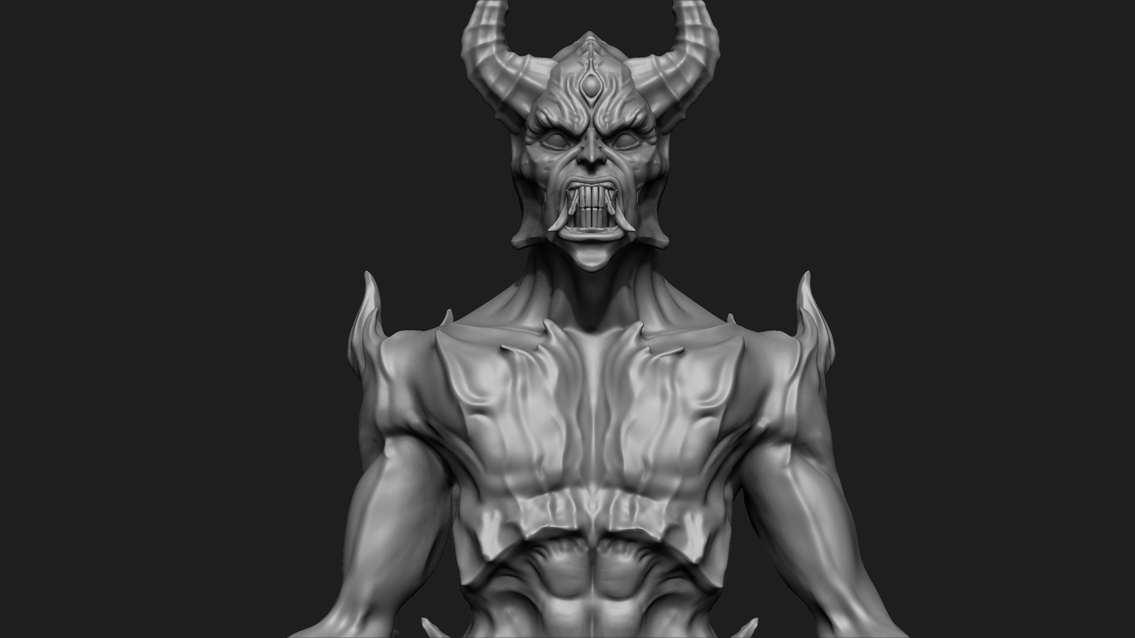 STL file Demon - 3D printing ready・3D printable design to download・Cults