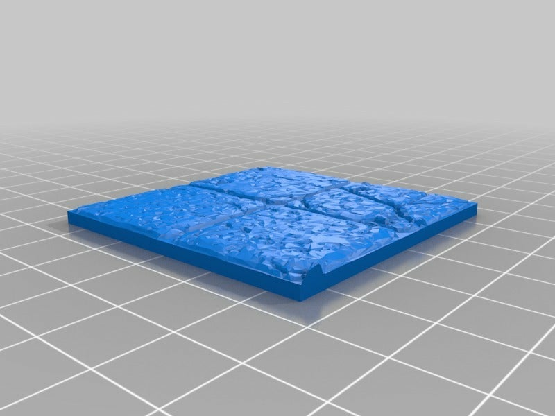 Free STL file Stone Old Floor Tile 👴・3D print design to download・Cults