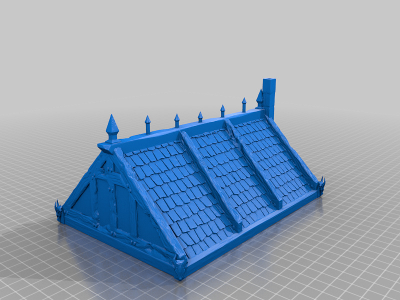 Free STL file Ulvheim Small Merchant House 🤏・3D printable model to ...