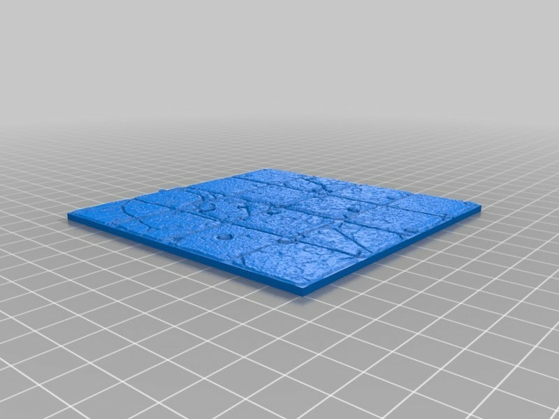 Free STL file Stone Old Floor Tile 👴・3D print design to download・Cults