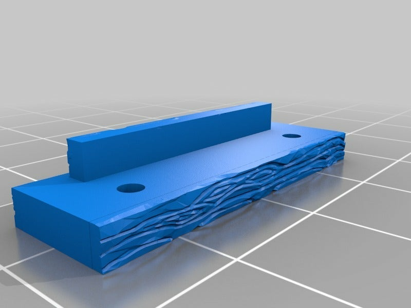 Free STL file OpenForge 2.0 Cut Stone Wall Angle with Square Door・3D ...