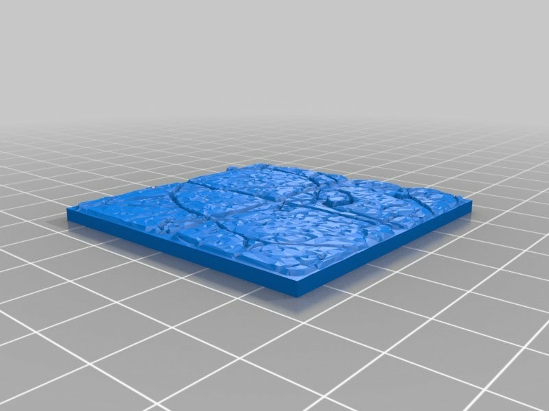 Free STL file Stone Old Floor Tile 👴・3D print design to download・Cults