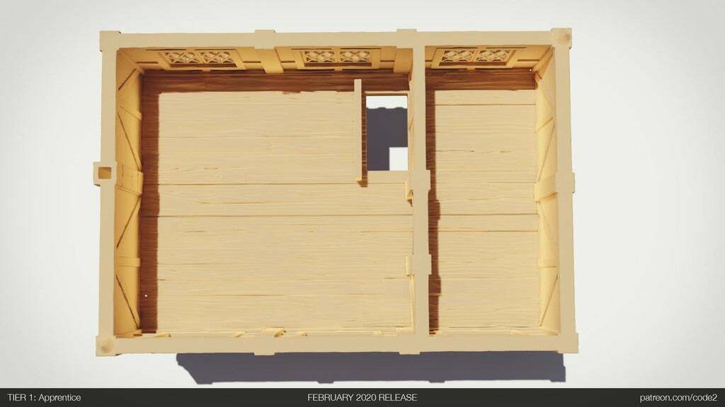Free STL file Ulvheim Small Merchant House 🤏・3D printable model to ...