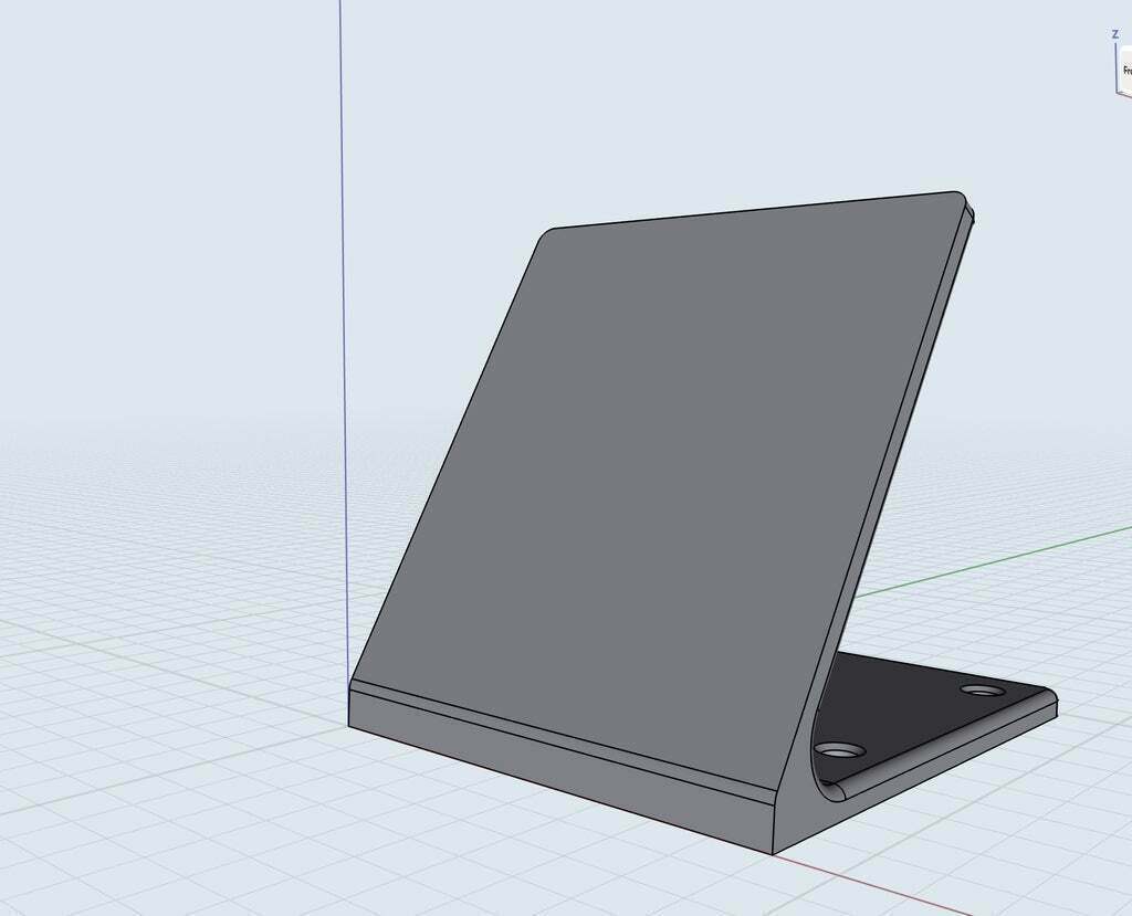 Free STL file Video screen mount/ universal mount. 🖥️・Model to download ...
