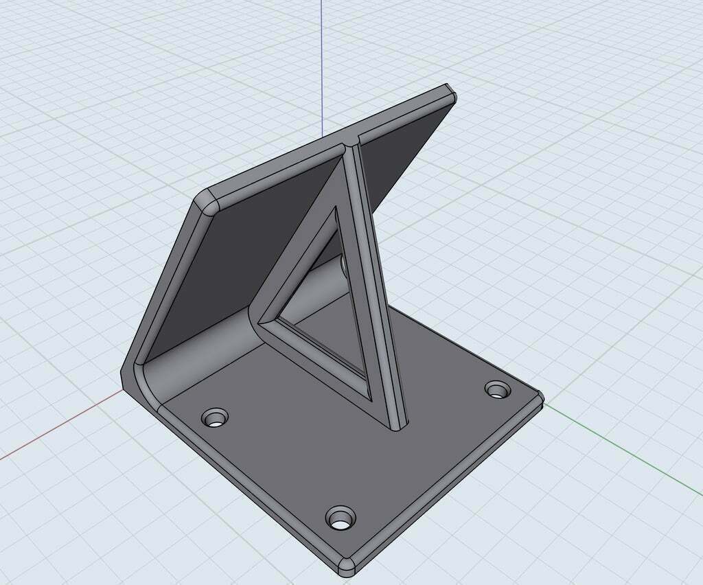 Free STL file Video screen mount/ universal mount. 🖥️・Model to download ...