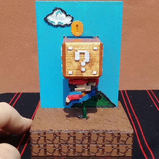 Download STL file Jumping Mario Bros. • 3D print template ・ Cults