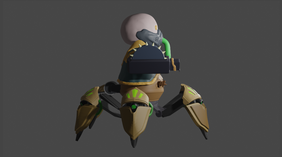 STL file Urgot Chibi - League of Legends・3D print object to download・Cults